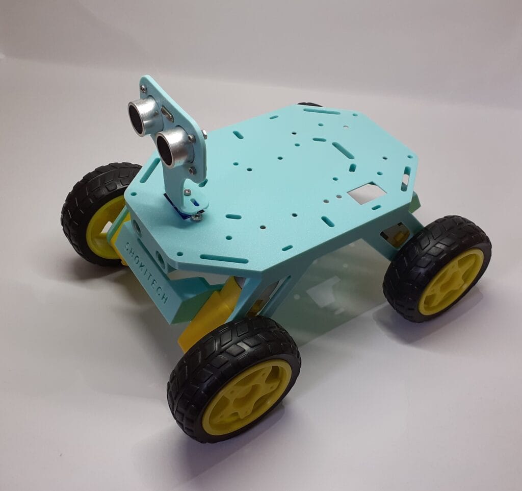 Buy 4-Wheel Chassis Robot Online | Fast Shipping – Shokitech
