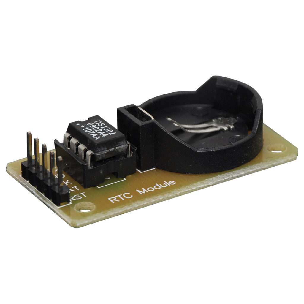 Buy Ds1302 Real Time Clock Module Rtc With Battery Backup For Arduino And Raspberry Pi Online