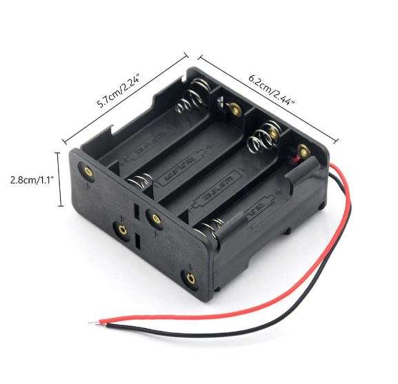 Buy 4 x AA Battery Holder Box Without Cover Online | Fast Shipping ...