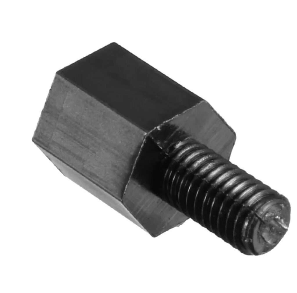 Buy M3 6+6MM Male Female Nylon Hex Spacer Screws – Black (Pack of 10 ...
