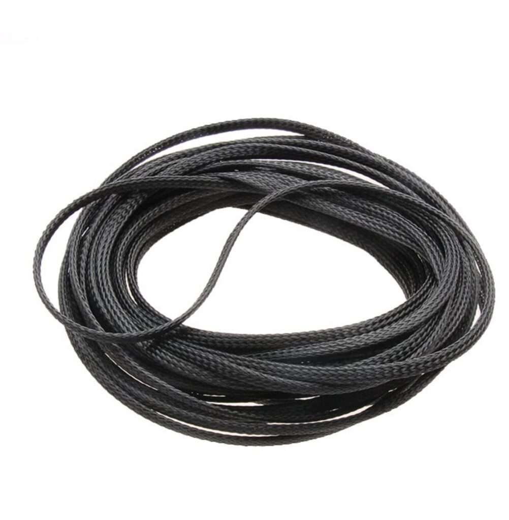 Buy 2mm Expandable Braided Wire Sleeve – Nylon Cable Protection Sleeve ...